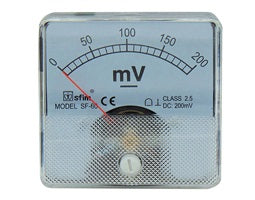 ΟΡΓΑΝΟ ΠΙΝΑΚΟΣ ΒΟΛΤΟΜΕΤΡΟ ΑΝΑΛΟΓΙΚΟ DC 60X60 0-20V SF-60 SFM – ilektrion